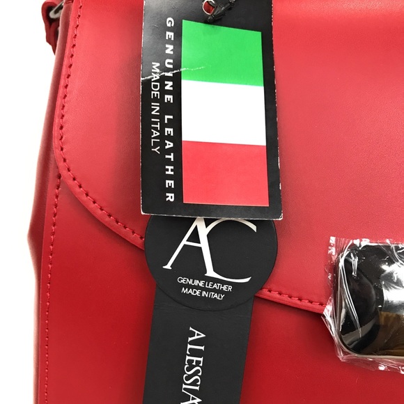 Alessia Capri | Bags | Alessia Capri Made In Italy Satchel Crossbody ...